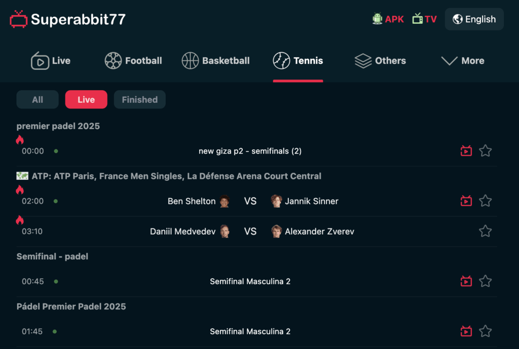 Superabbit77 Link - Sports Live Streaming for Free - IMTVNews