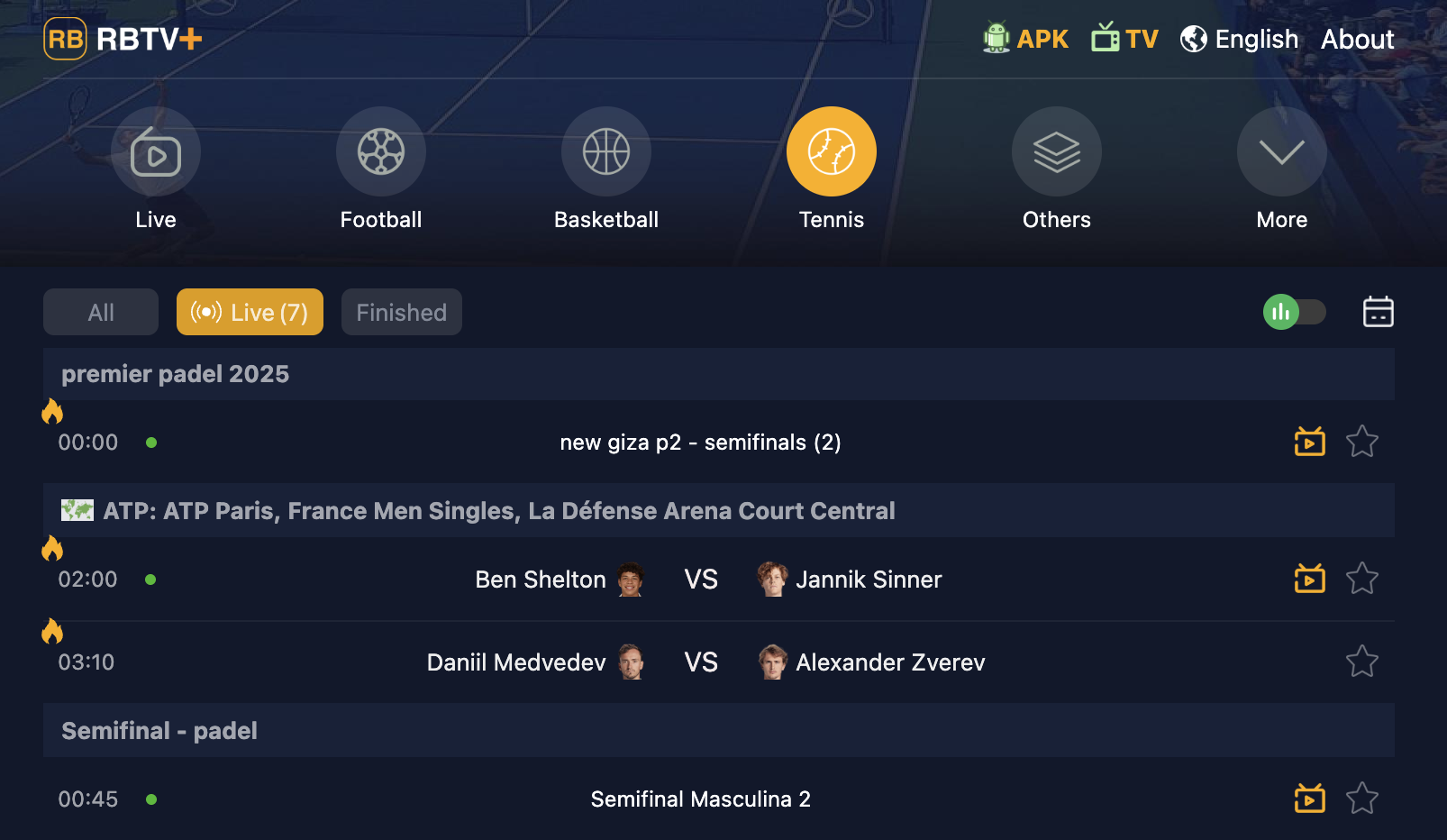 RBTV+ Link - Sports Live Streaming for Free - IMTVNews